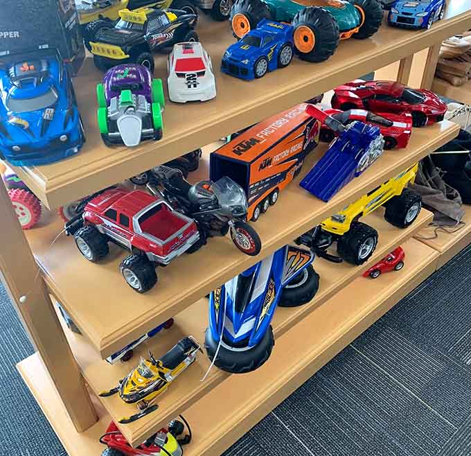 The toy section delights kids and nostalgic adults equally, with treasures that spark joy without breaking budgets.