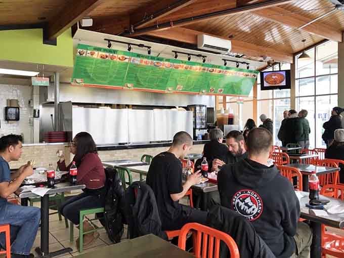 A full house at lunch means you've found the real deal, where locals know exactly where to eat.