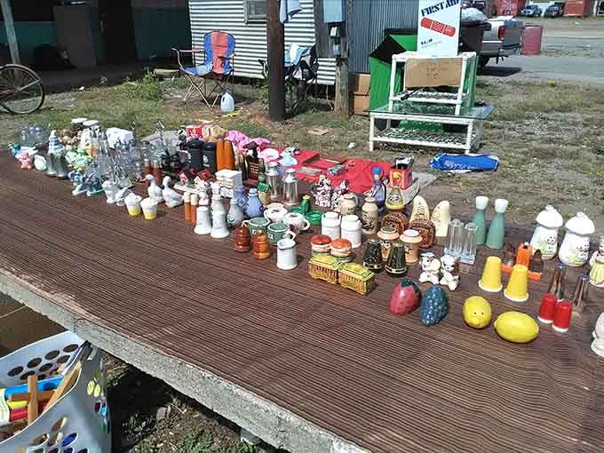 Collectibles and curiosities that make you wonder about their stories while simultaneously questioning your own storage space availability.