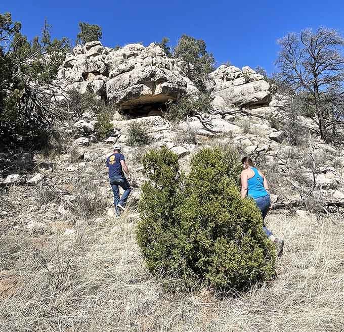 Those white limestone formations look like nature's sculpture garden, admission completely free to explore.