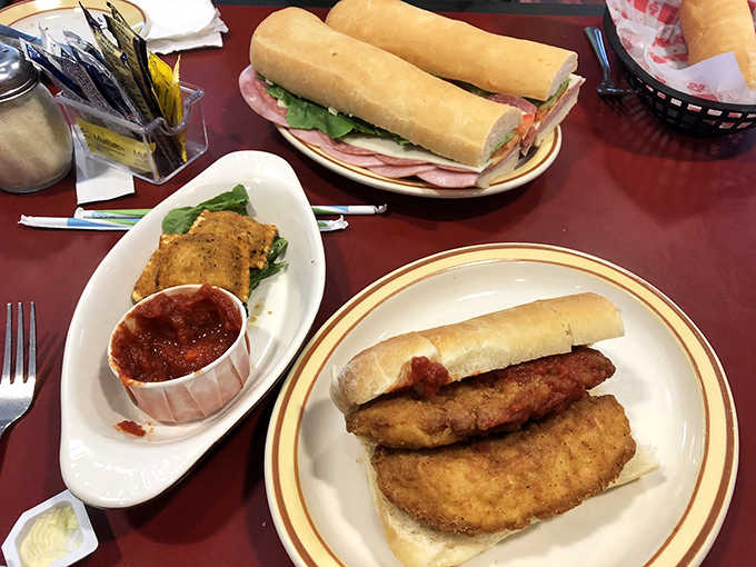 A table full of Avanti's classics shows the beautiful variety available when you can't decide on just one thing.