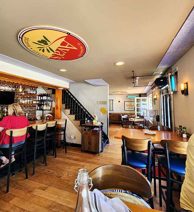 Multiple dining spaces mean you can find your perfect spot whether you're flying solo or bringing the crew.