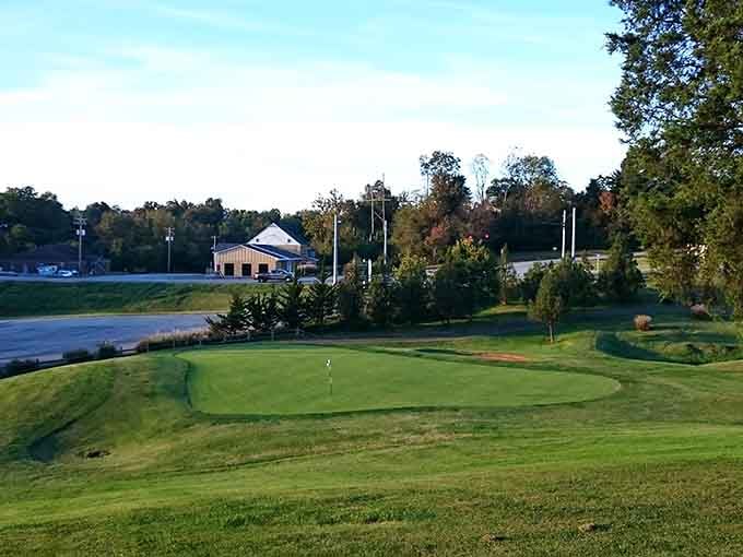 This golf course proves Bardstown takes its leisure time as seriously as it takes its bourbon production.