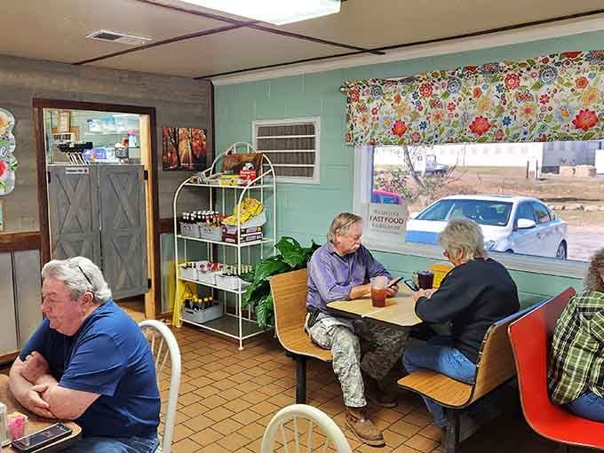Real people enjoying real meals in real time, which beats scrolling through food photos any day of the week.