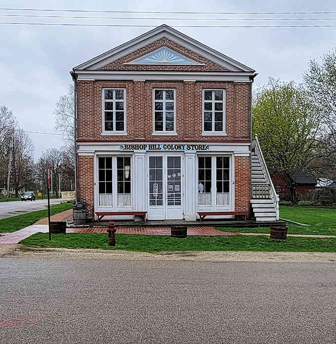 The Bishop Hill Colony Store's brick fa&ccedil;ade has welcomed hungry visitors for longer than most of us have been alive.