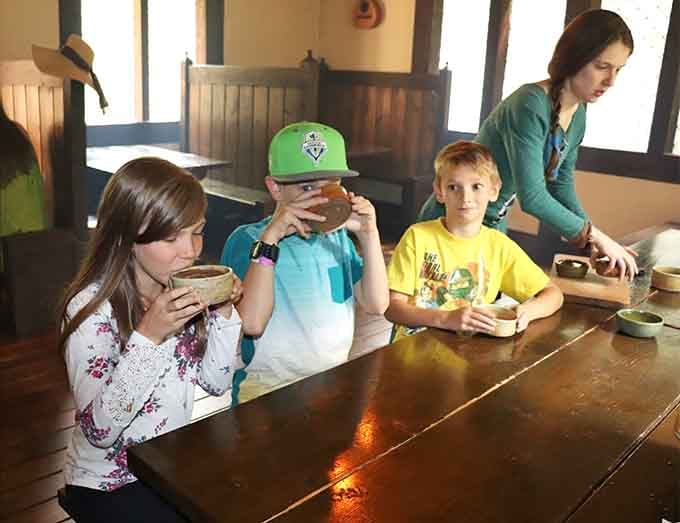 Young diners embracing the no-fork lifestyle with enthusiasm that would make their etiquette teachers faint.