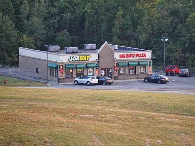 Even small towns need sustenance options, and Brookville delivers the basics when hunger strikes during your adventure.