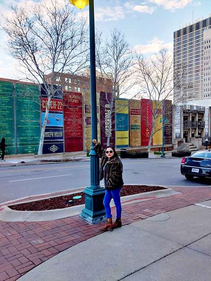 The perfect backdrop for your "I'm cultured and I know it" photo that'll make your friends jealous.