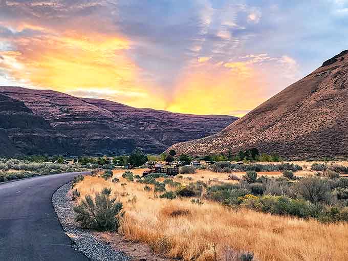 Sunsets here paint the sky in colors that make you believe in magic all over again.