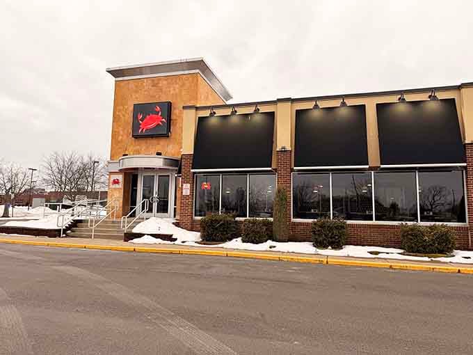 The exterior promises good things inside, like a present you can't wait to unwrap and devour.