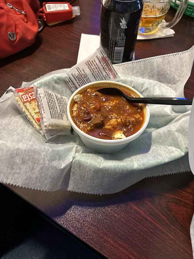 Homemade spicy chili that warms you from the inside out on those unpredictable Michigan days.