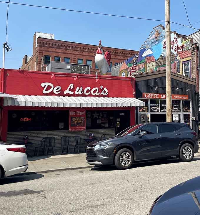 The Strip District location means you're eating breakfast in one of Pittsburgh's most authentic and historic neighborhoods.