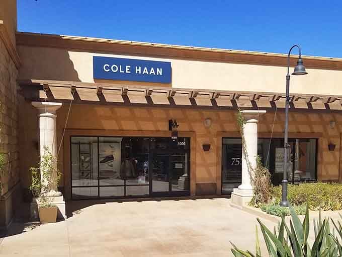 Cole Haan offers footwear that'll cushion your feet after miles of shopping marathon you've just put them through.