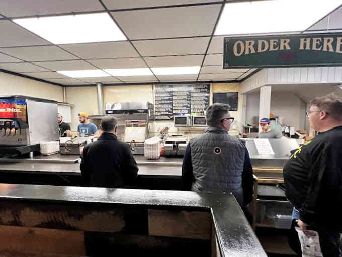 The order counter where magic happens and hungry people become satisfied customers, one sandwich at a time.
