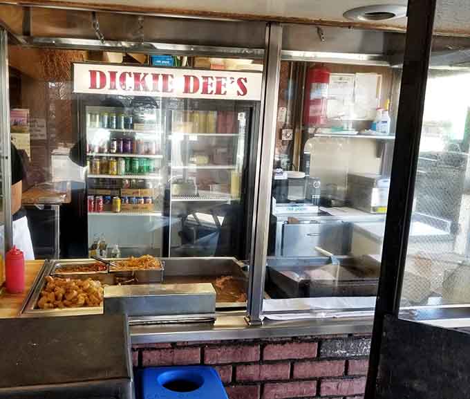 The open kitchen where magic happens the same way it has for decades, no secrets, just consistency.