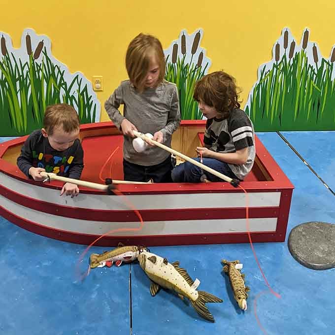 Fishing without the early morning wake-up call or the need to explain why we throw them back.