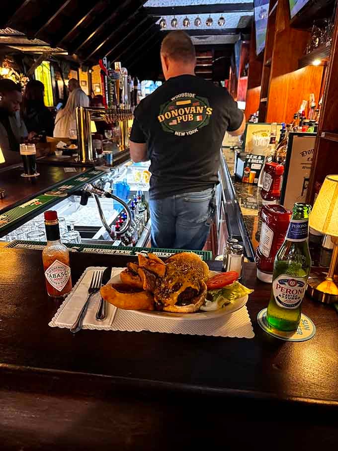 Behind every great burger is someone who knows exactly how to cook it, Donovan's style since forever.