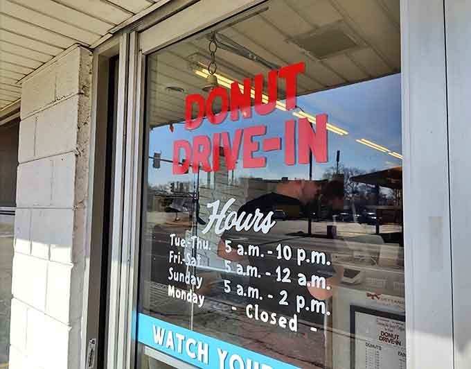 These hours mean early birds get the freshest donuts, and night owls get their late-night sugar fix.