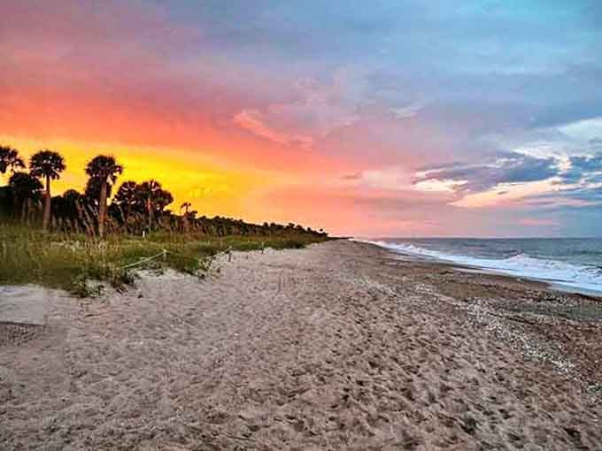 When the sky puts on this kind of sunset show, you forgive it for every rainy day ever.