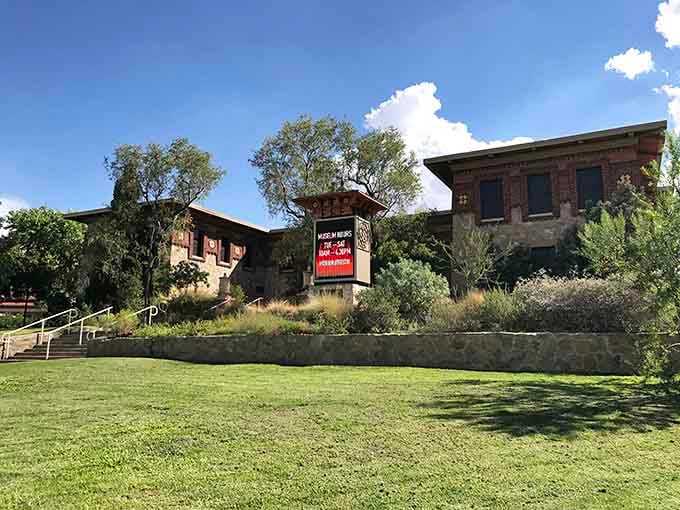The Centennial Museum preserves regional history in buildings that are themselves worth studying and photographing extensively.