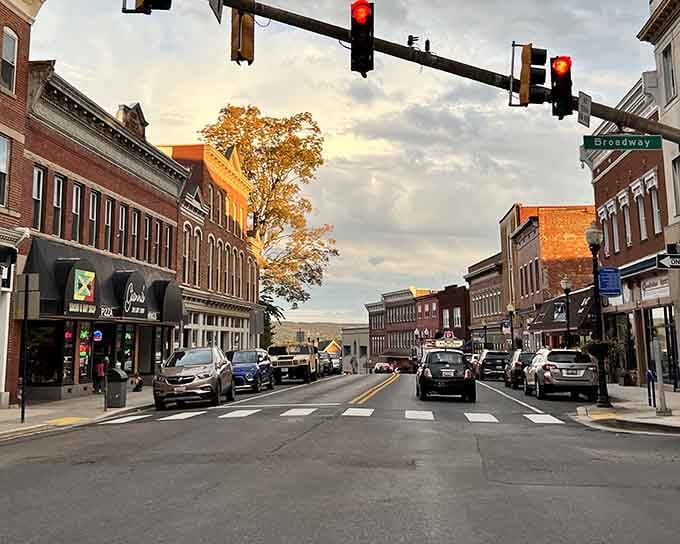 Golden hour in Frostburg hits like a movie scene where the protagonist realizes they've been missing out on life.