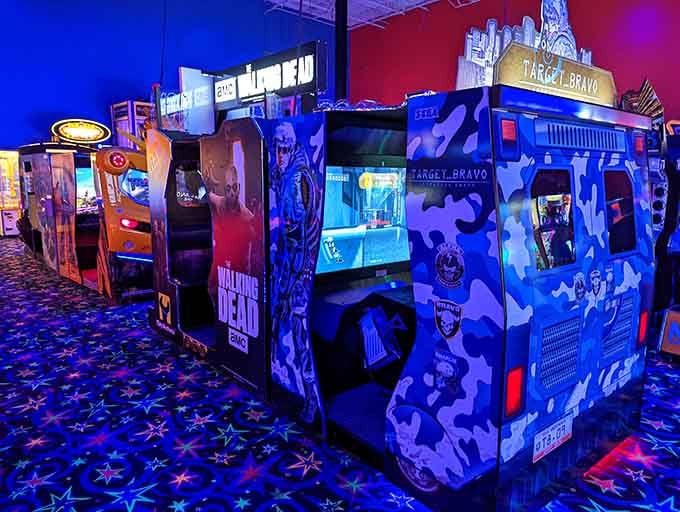 Shooter games where you can save the world from zombies without leaving the comfort of air-conditioned entertainment, perfect really.