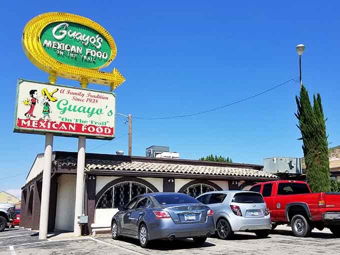 Guayo's glowing sign and packed parking lot tell you everything you need to know about local favorites.