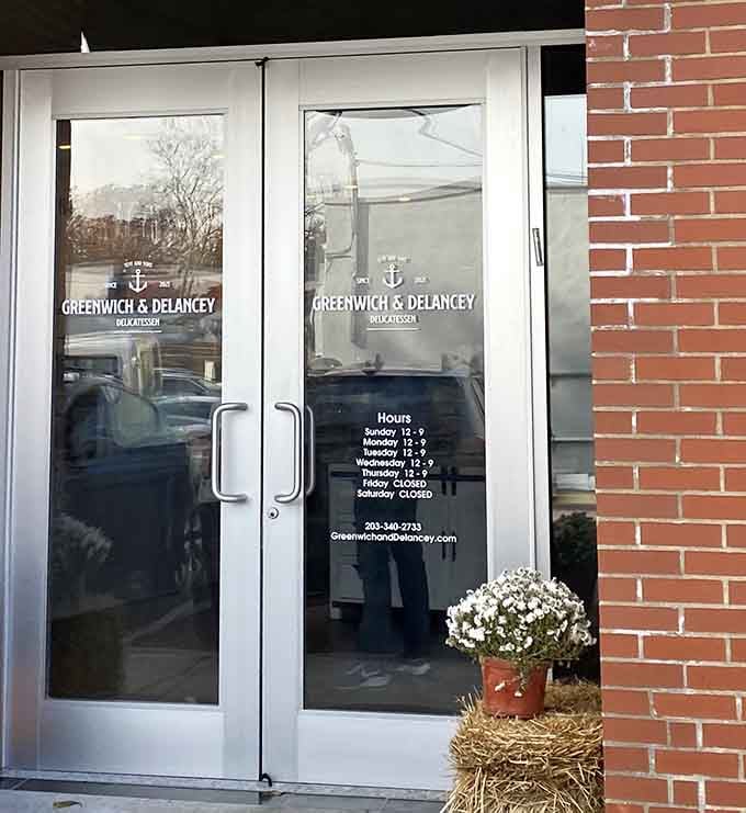 The entrance to sandwich paradise, where portion control went to die and nobody's complaining about it.