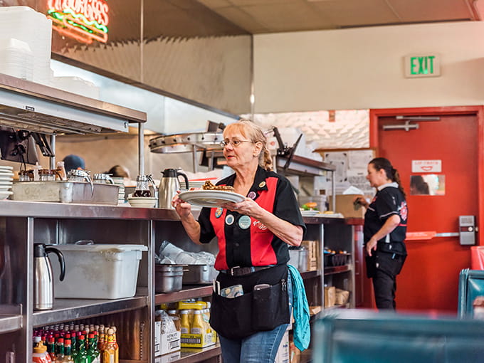 The friendly staff keeps everything running smoother than a freshly waxed '57 Chevy on a Sunday afternoon cruise.