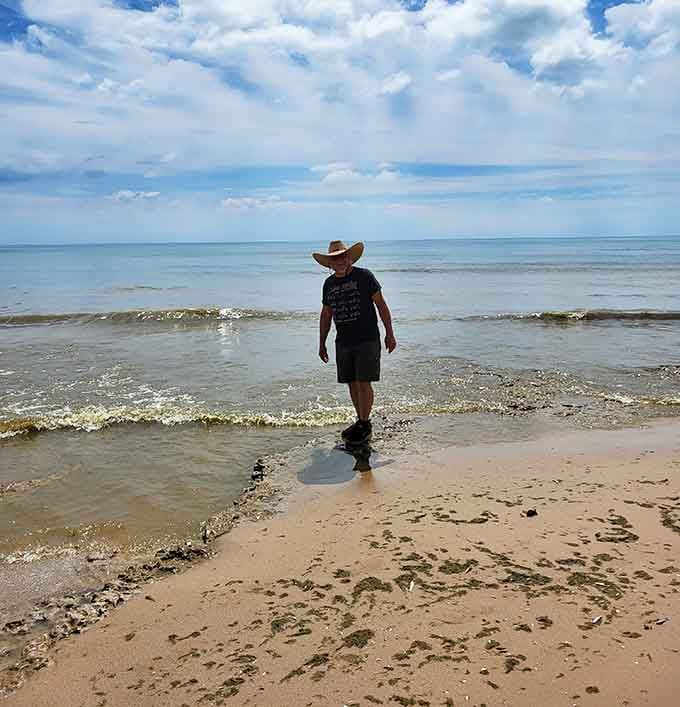 Wade into Lake Michigan's refreshing waters and immediately understand why Wisconsinites are so tough and resilient.