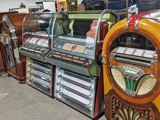 Vintage jukeboxes stand as monuments to when choosing music meant something more than tapping a screen mindlessly.