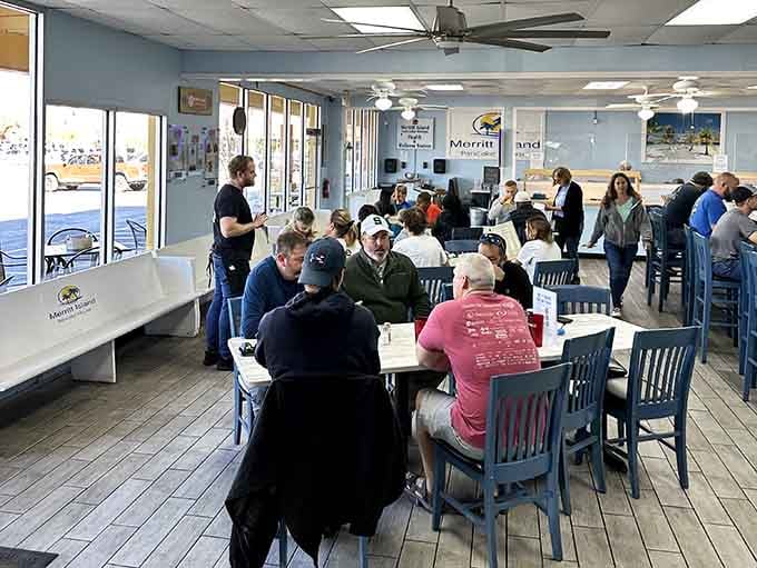 A packed dining room on any given morning is the best review a breakfast spot could ever ask for.