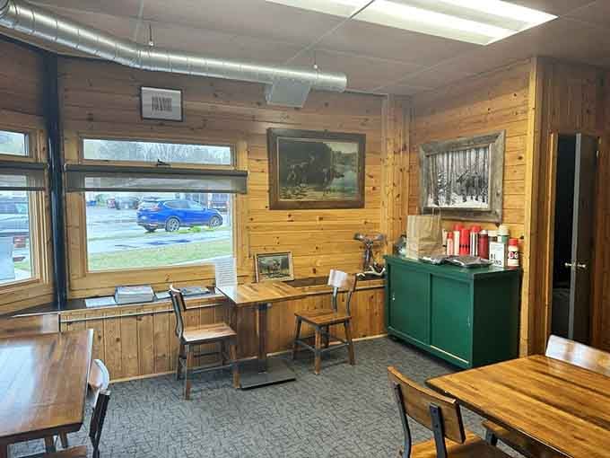 Window seating means you can people-watch while pretending to read that book you brought.