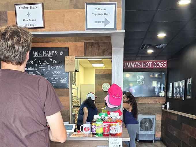 Order here, receive happiness there, it's a simple transaction that's been working beautifully for years and years.