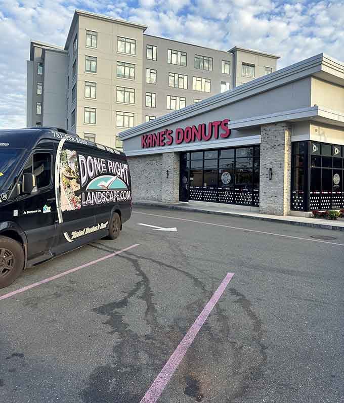 Even the parking lot looks inviting, which is saying something since parking lots are usually nobody's favorite destination.