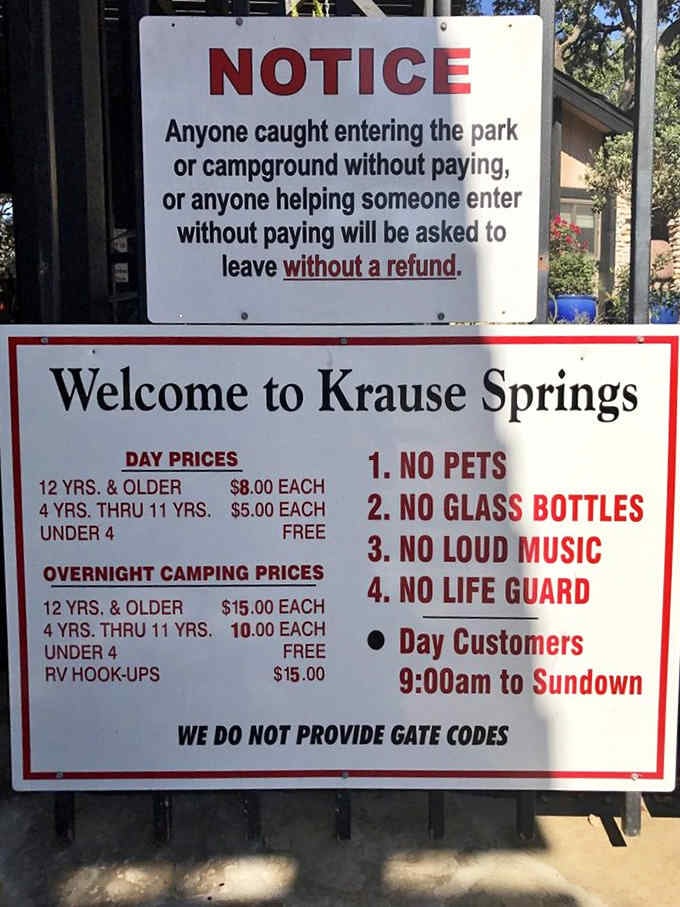 Clear rules keep the peace so everyone can enjoy nature's gifts without drama, which honestly should be life's general approach.