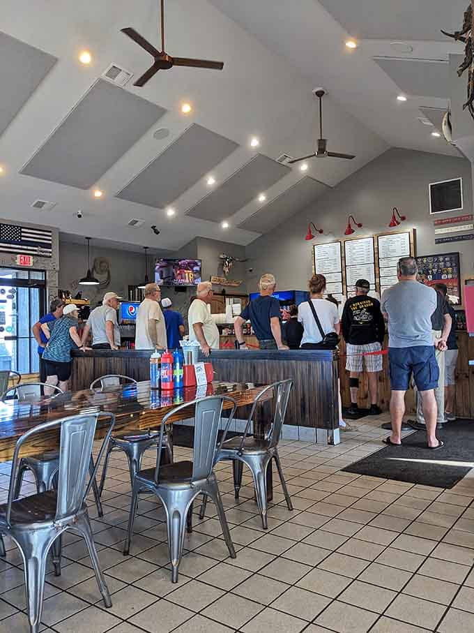 The order counter is where dreams begin and dietary restrictions go to take a well-deserved vacation.