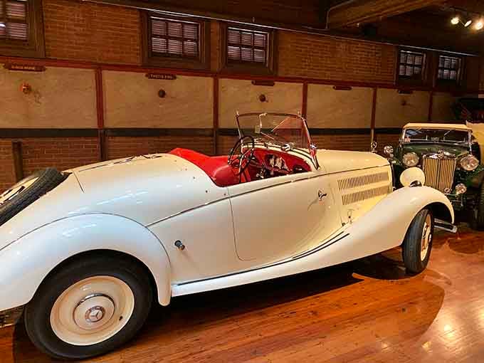 European elegance meets open-road freedom in this stunning roadster that still turns heads decades later.