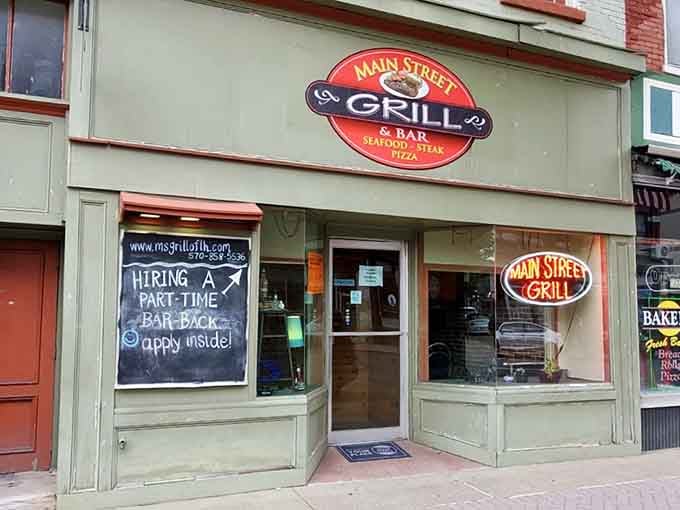 Main Street Grill & Bar serves up the kind of local dining where portions match the friendliness of service.