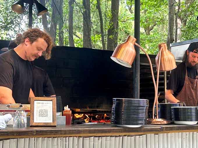 The team working those flames knows their craft, turning fresh ingredients into memorable meals with skill and obvious passion.