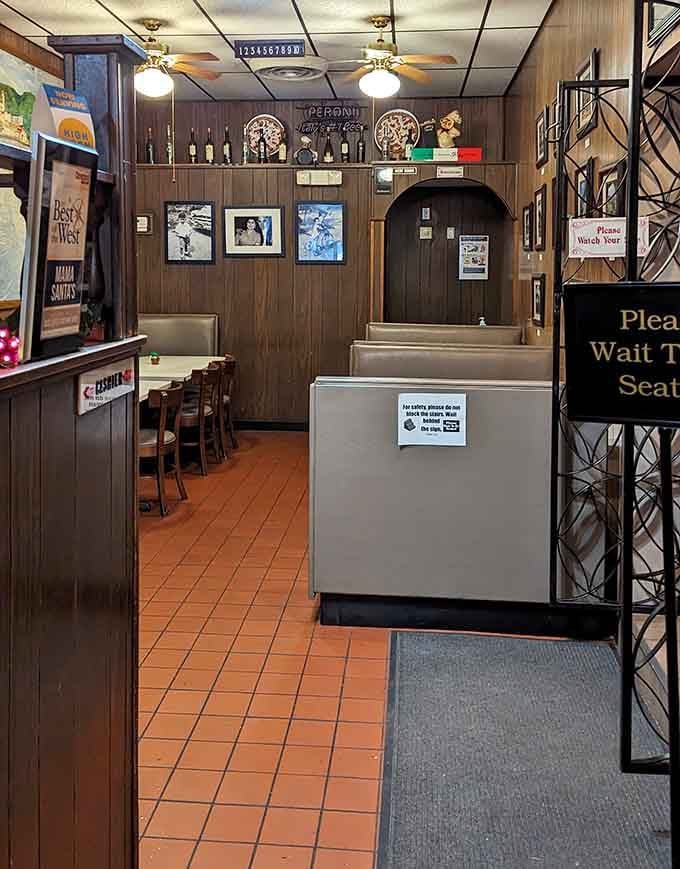 The entrance where countless satisfied customers have walked in hungry and left planning their next visit already.