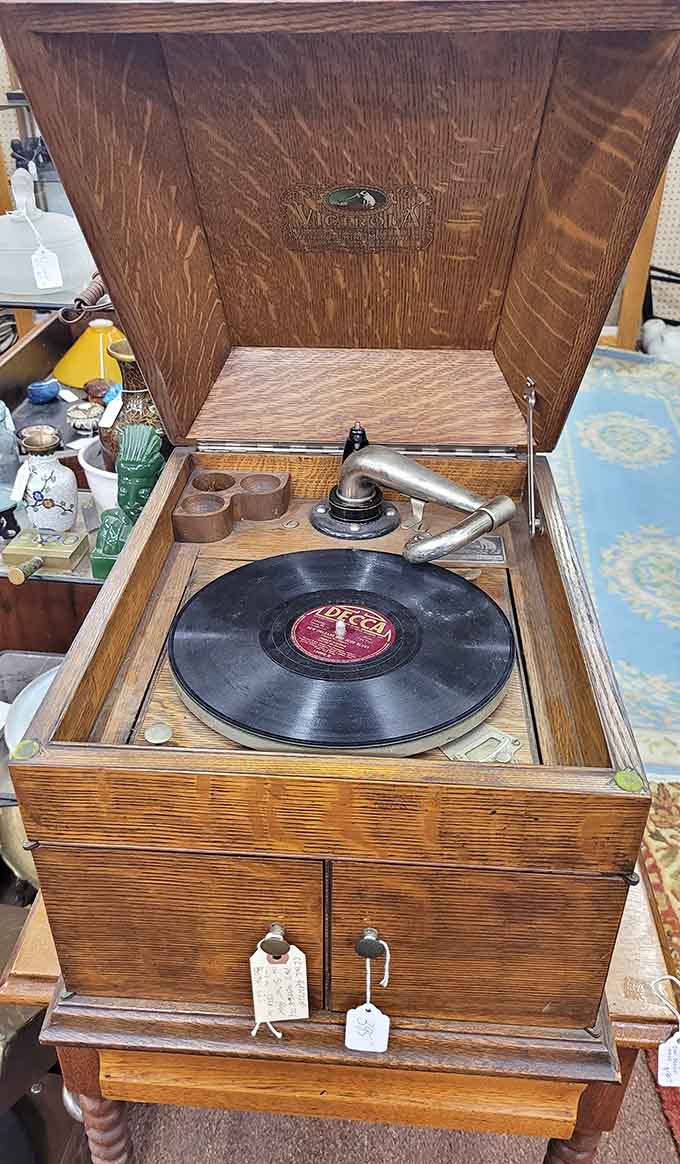 That vintage record player still works better than half the Bluetooth speakers people buy today, and sounds infinitely cooler too.