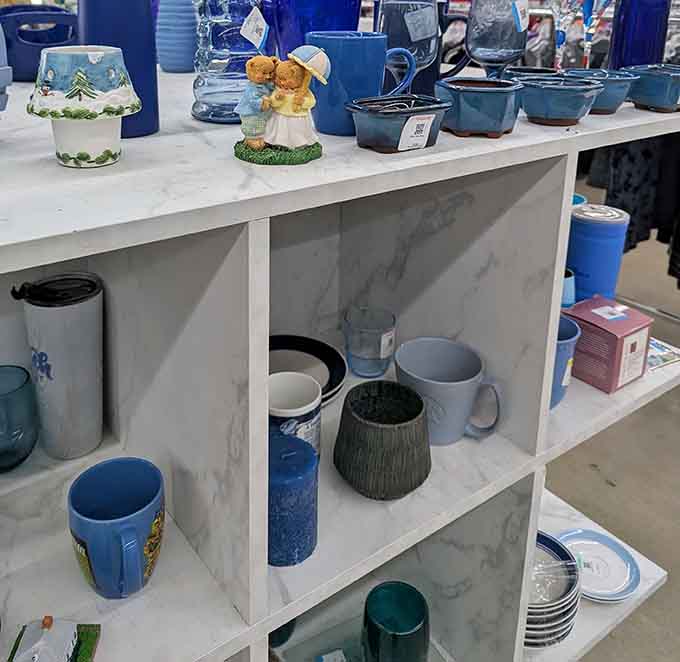 Blue glassware collection that would make your grandmother nod approvingly at your excellent taste choices.