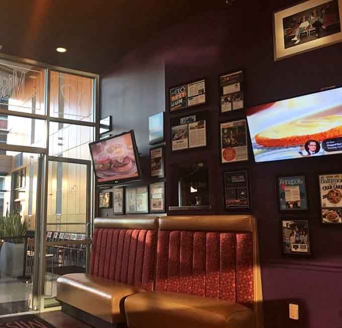 Even the waiting area looks inviting, which is good because you'll probably be spending some time here.