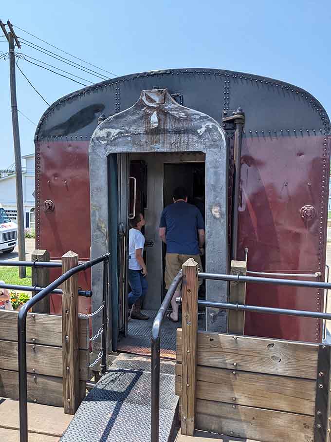 That weathered entrance has welcomed countless travelers seeking adventure, and today it's waiting to welcome you too.