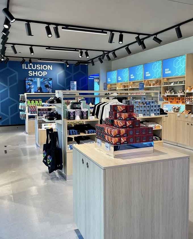 The Illusion Shop stocks brain teasers and puzzles so you can take the mind-bending confusion home with you.