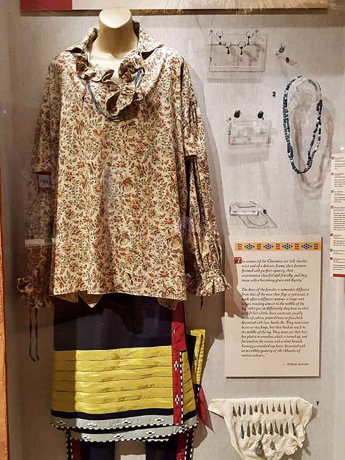 Traditional clothing that blends cultures beautifully, showing adaptation without losing identity or stunning craftsmanship throughout.