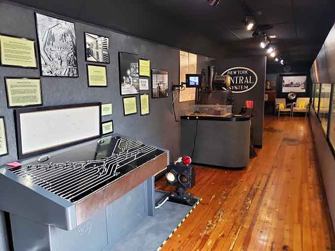 Museum displays that transform railroad history from textbook boring to genuinely captivating with hands-on exhibits and authentic artifacts.