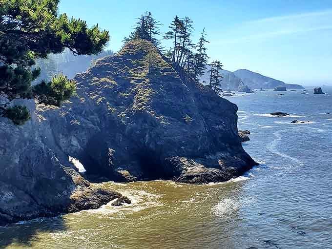 Blue skies reveal the full majesty of these ancient formations, each one a masterpiece millennia in the making.