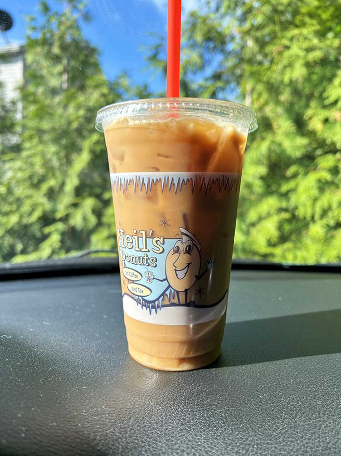 Maple French toast iced coffee: because sometimes you want breakfast in liquid form, and Neil's totally gets that vibe.